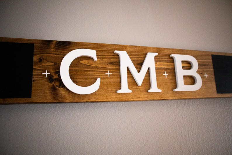 Epiphany Blessing Sign With "+c+m+b+" 3D Letters | Chalkboard Home ...