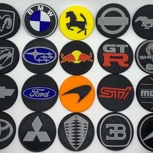Car Center Logos for Logitech G920/G29/G27 Interchangeable Car ...