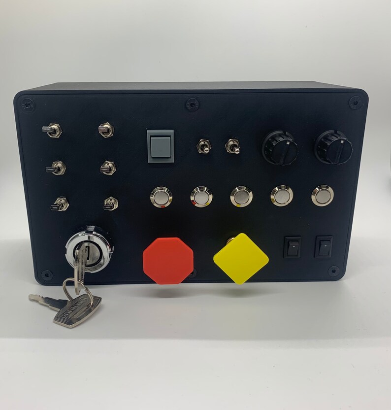 ATS Heavy Hauler Button Box With Real Ignition for American - Etsy