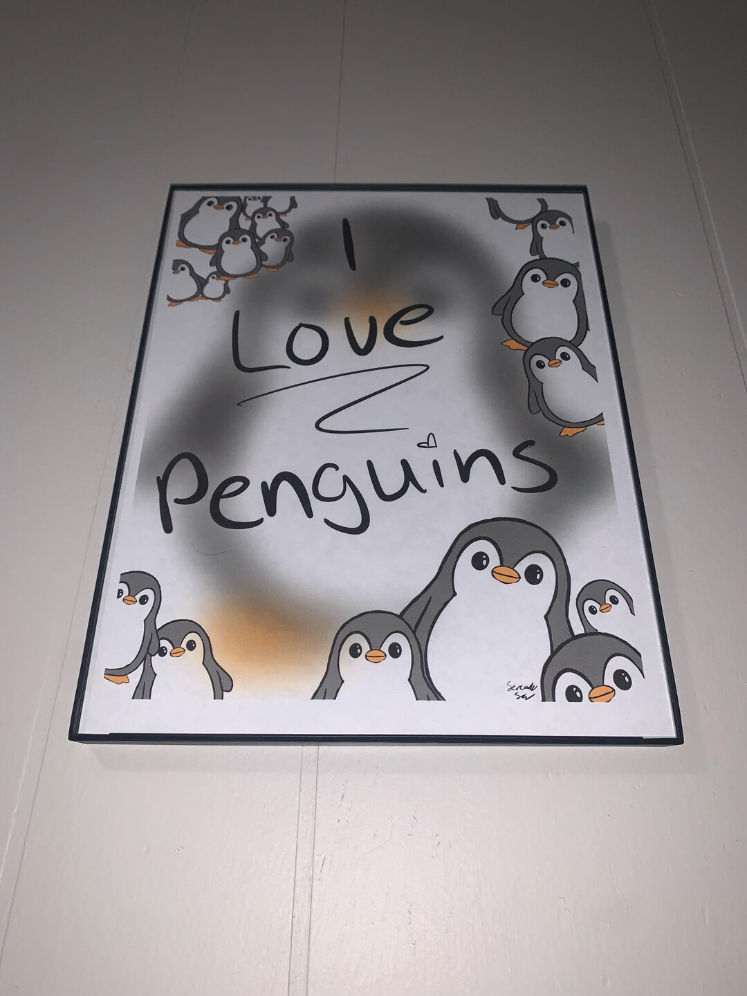I Love Penguins Digital Download - Etsy