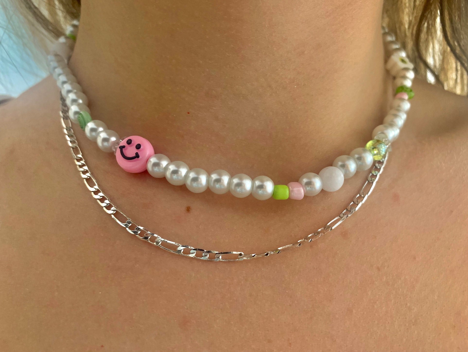 Martha Calvo dupe Vivienne Westwood y2k Kette Smile | Etsy