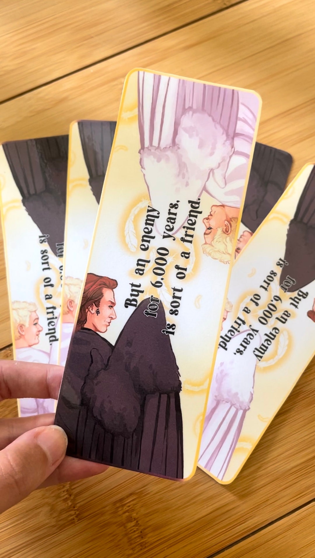 Good Omens Bookmark - Etsy