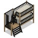 DIY Build Plans Elevated Bunk Bed Double Twin XL Bunk Bed - Etsy
