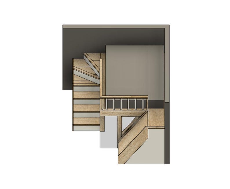 Queen Loft Bed DIY Plans: With Stairs, Slide & Storage (plan #134) - Etsy