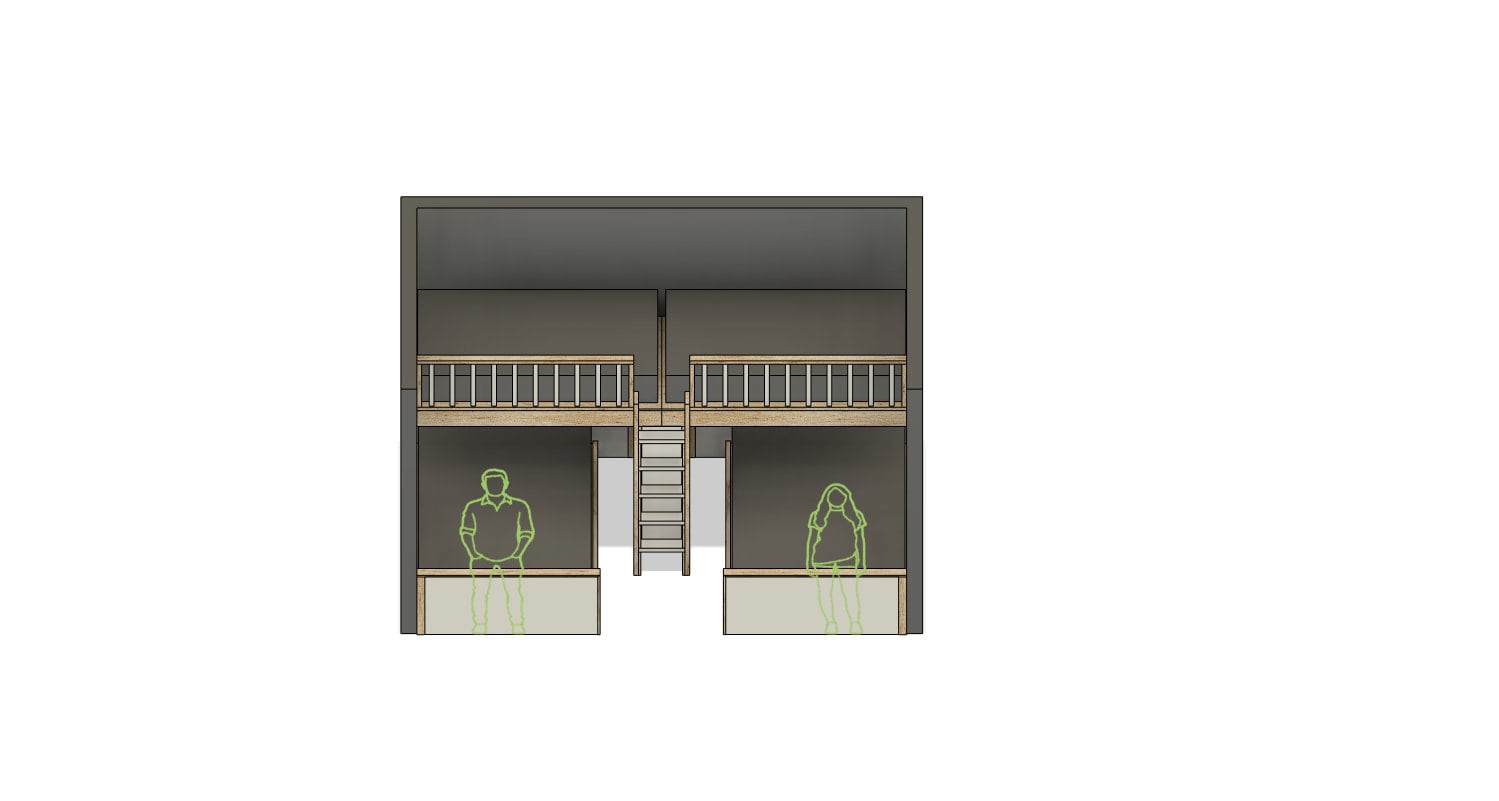 DIY Build Plans Four Bed Bunk Layout Two Twins and Two Full - Etsy