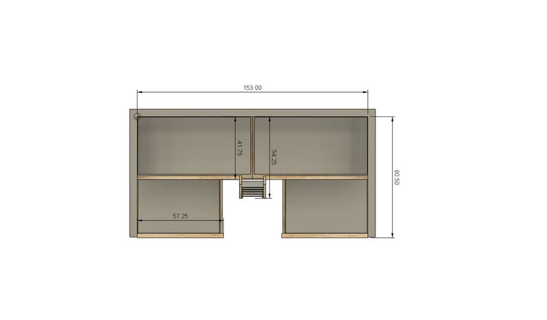 DIY Build Plans - Four Bed Bunk Layout - Two Twins and Two Full - Plan ...