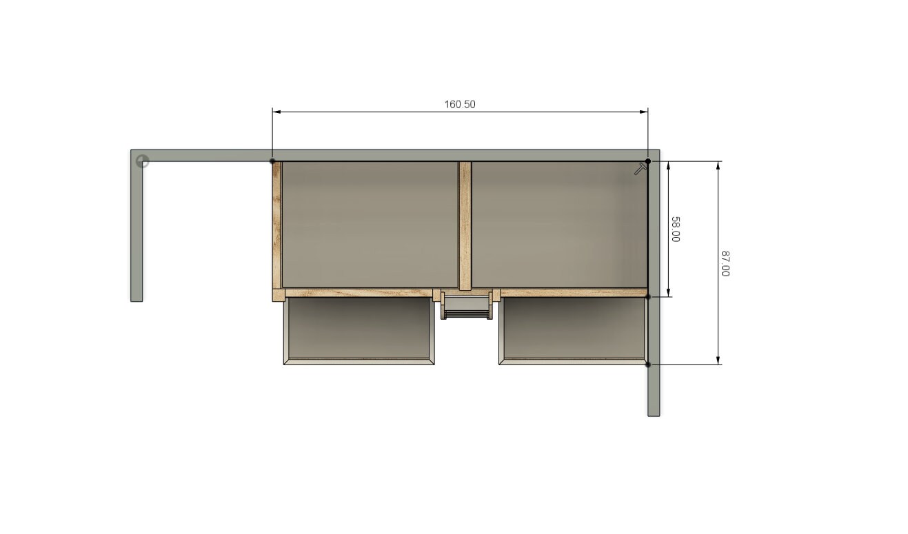 DIY Build Plans - Full over Queen Bunk Bed - Side by side Bunk Bed ...