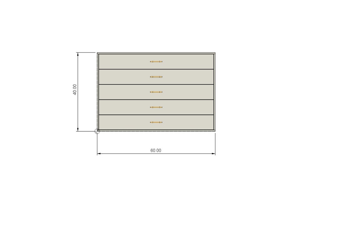 DIY Build Plan Chest Dresser Plan 064 - Etsy
