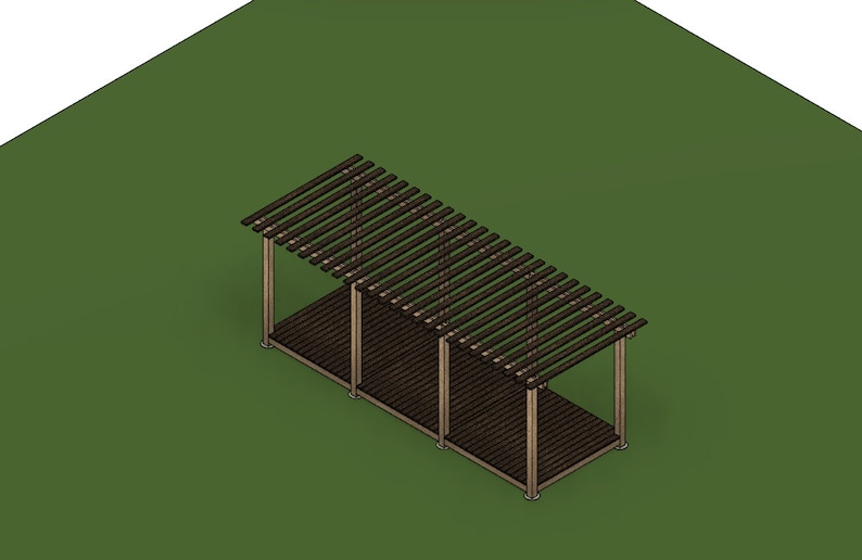 DIY Backyard Gazebo Build Plans: Patio, Deck, Ramada (plan #090) - Etsy