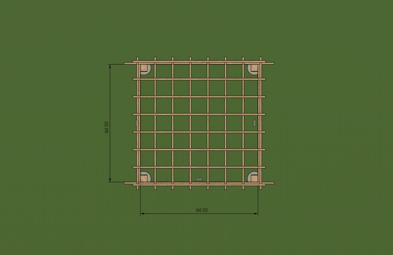 DIY Build Plans - Backyard Gazebo - Backyard Ramada - Pergola - Plan ...