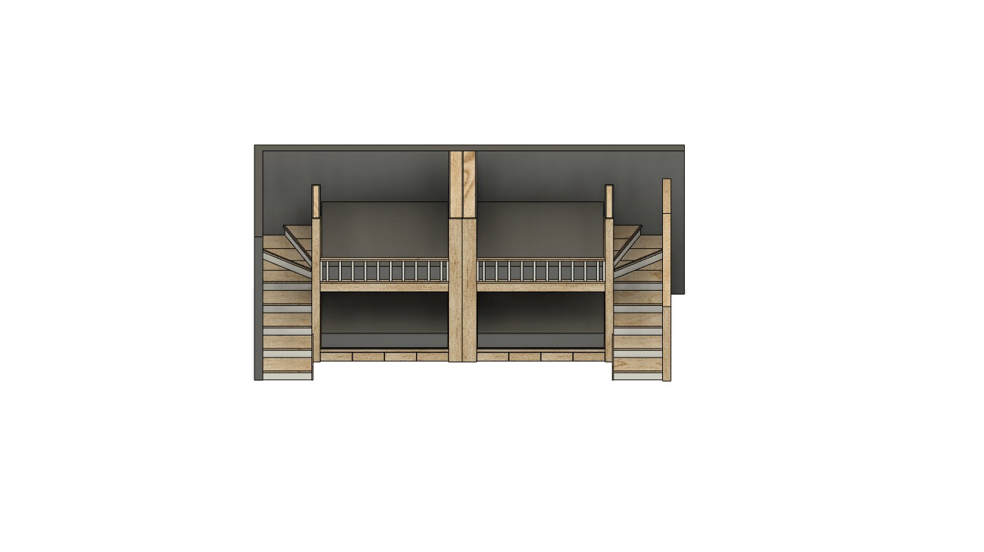 DIY Quad Full Bunk Bed Build Plans: With Stairs & Storage Drawers - Etsy