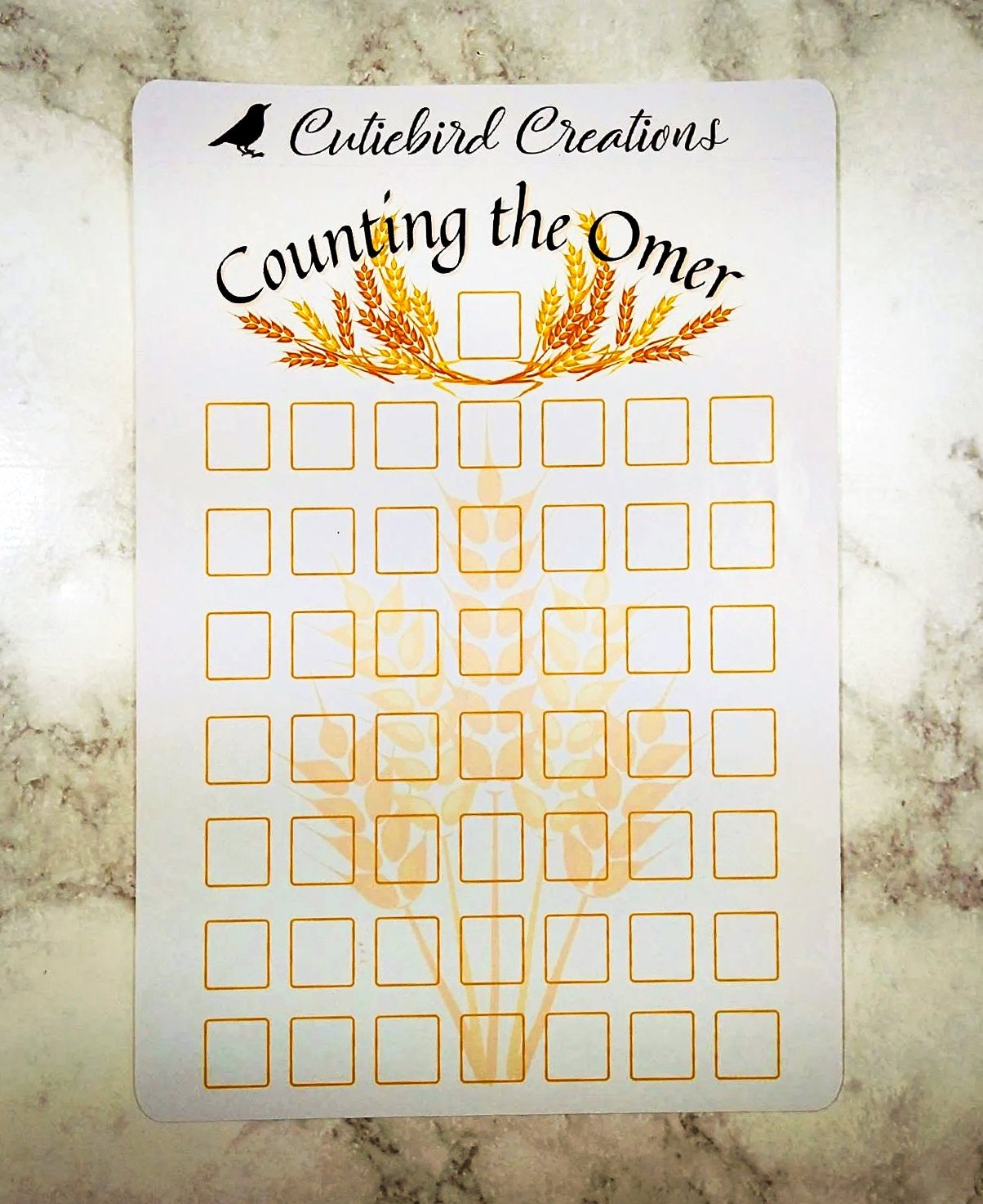 Counting the Omer Stickers | Day Tracker, Pentecost, Shavuot, Passover ...