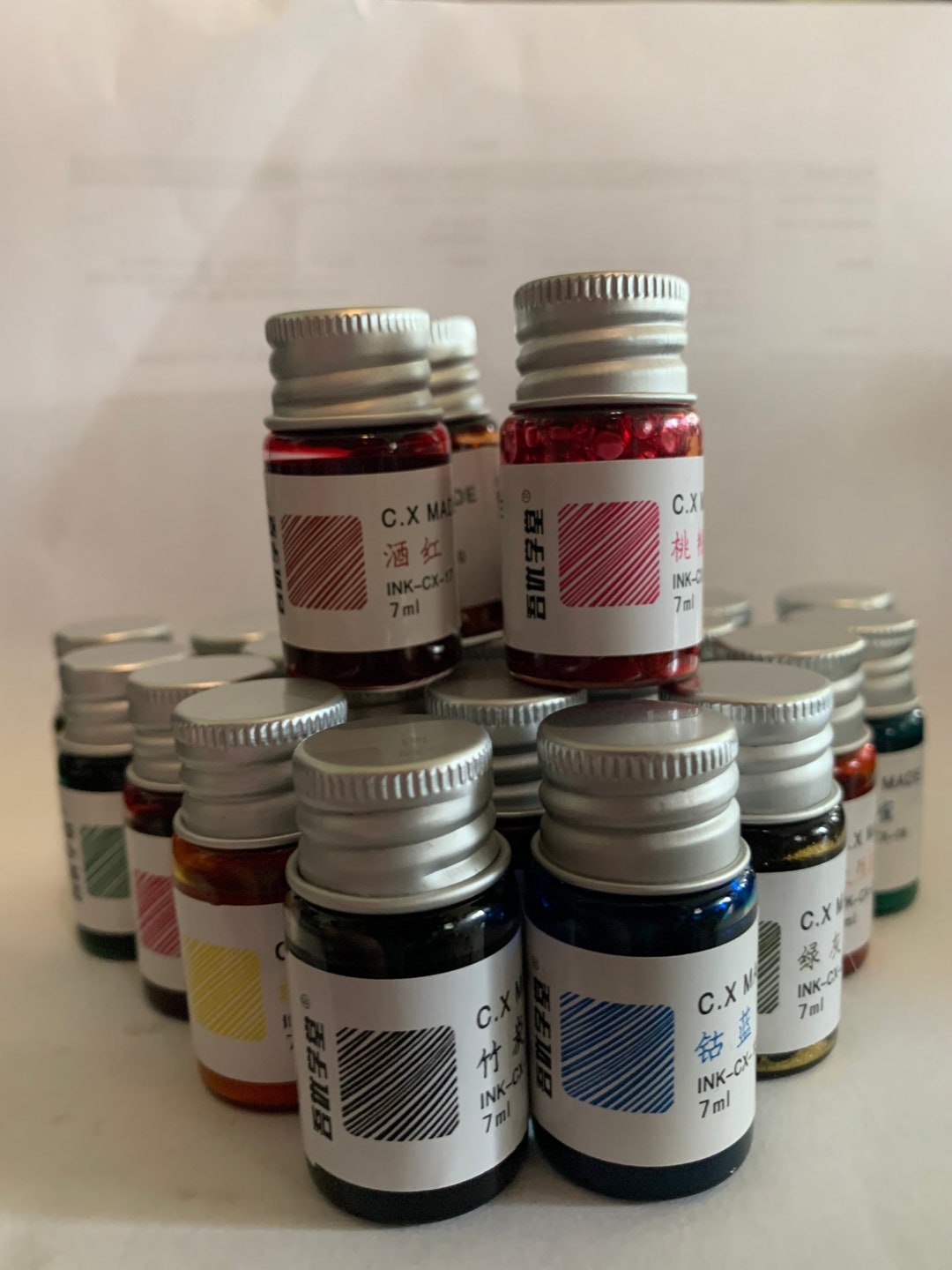 Calligraphy Ink, Fountain Pen Ink- Many Colors - Etsy