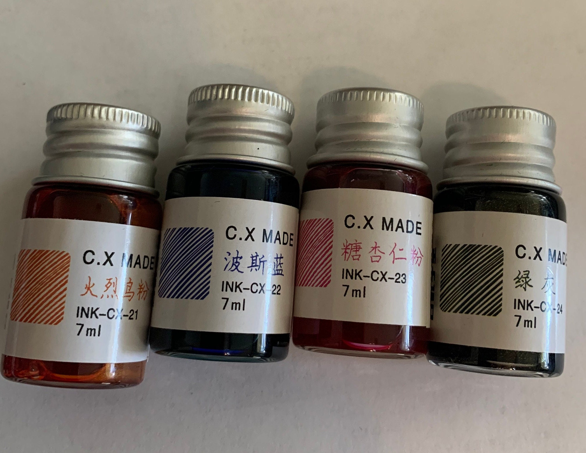 Calligraphy Ink Fountain Pen Ink Many Colors - Etsy