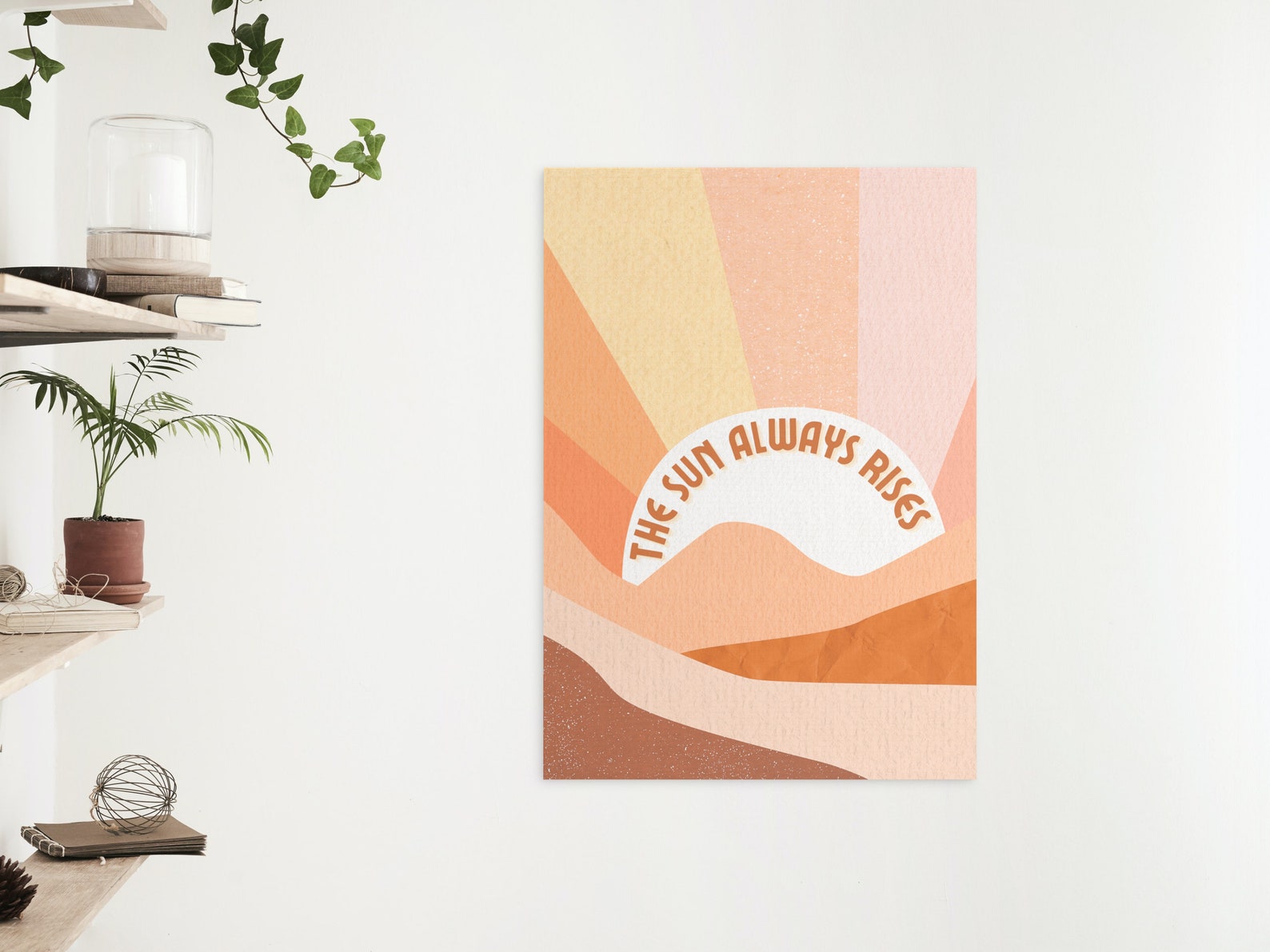 Sun - Inspirational Quote - Art Print - 4x6 - Digital Download - Etsy