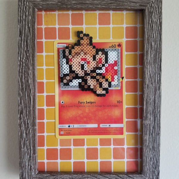 Perler Bead Card - Etsy