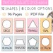 2D Shape Classroom Posters | Disco Chic - Etsy