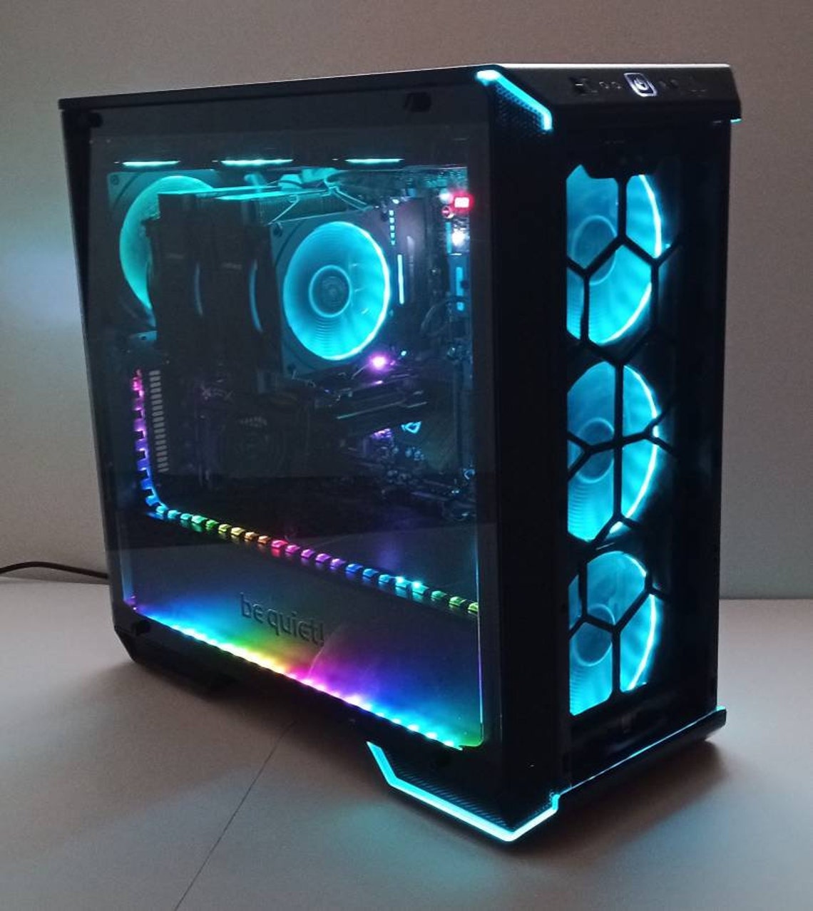 Benutzerdefinierte Gaming PC Rgb Beleuchtung PC Desktop | Etsy