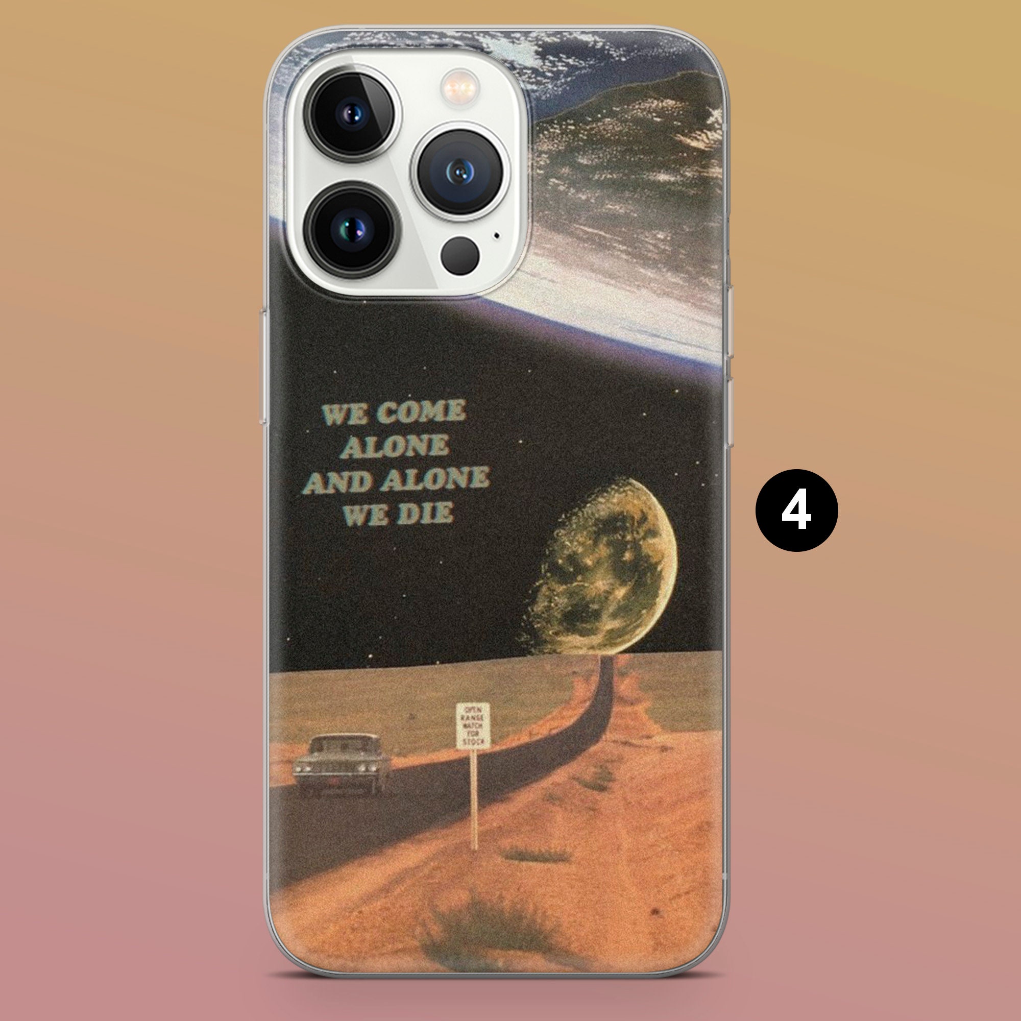 Futuristic Phone Case Deep Space Cover for iPhone 15, 14, 13, 12, 11 ...