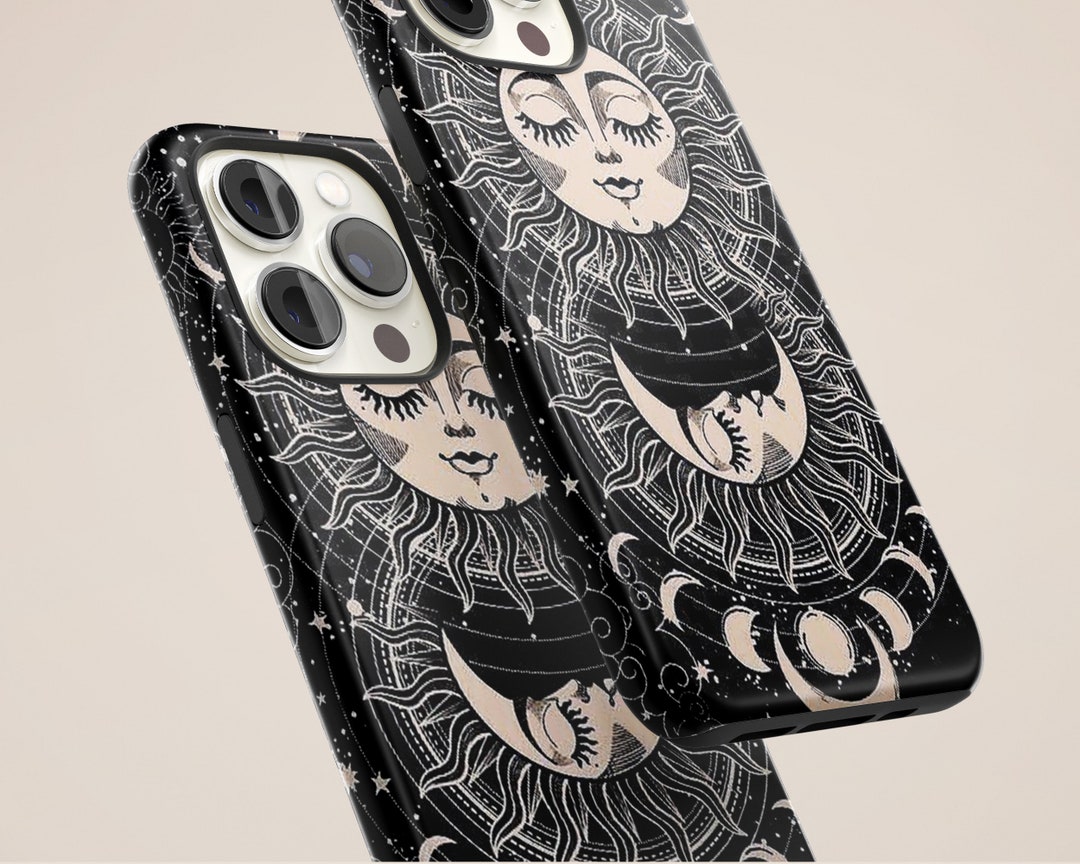 Gothic Tough Case Horror and Dark Phone Case for iPhone 14 Pro, 13, 12 ...