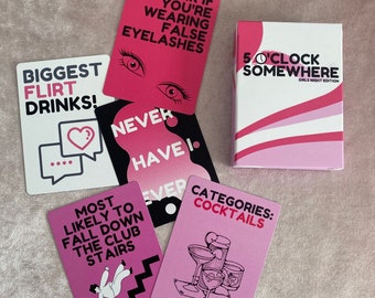 Girls Night Card Game - Etsy UK