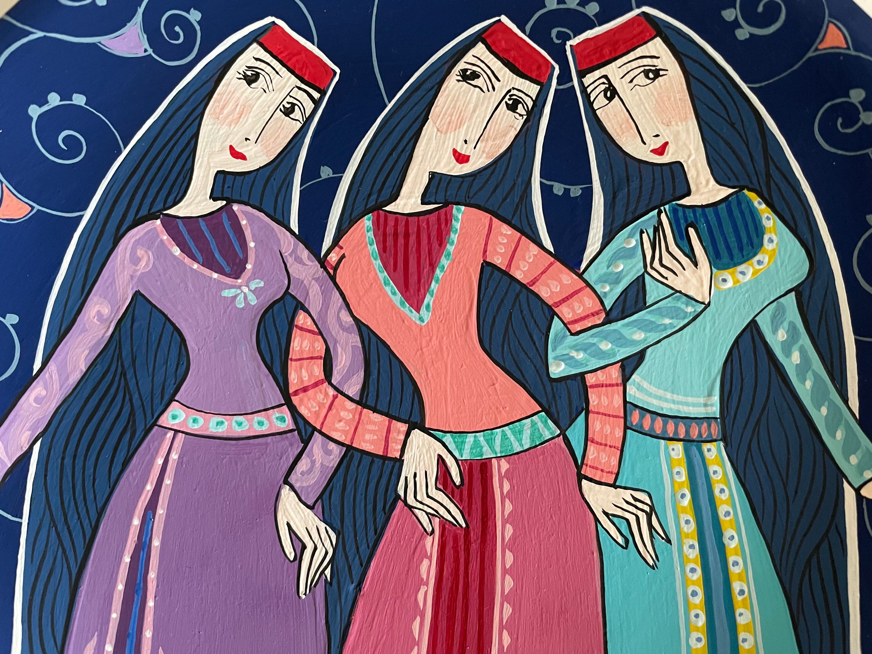 Decorative Ceramic Plate Wall Plate Hanging Plate Plate - Etsy