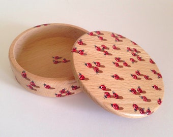 Ladybugs Trinket Box - Etsy