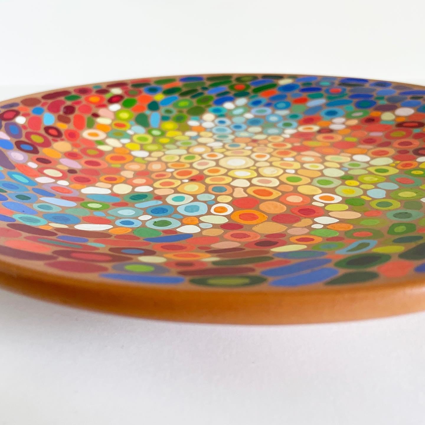 Decorative Ceramic Wall Plate, Large Hanging Bowl, Large Hanging Plate ...