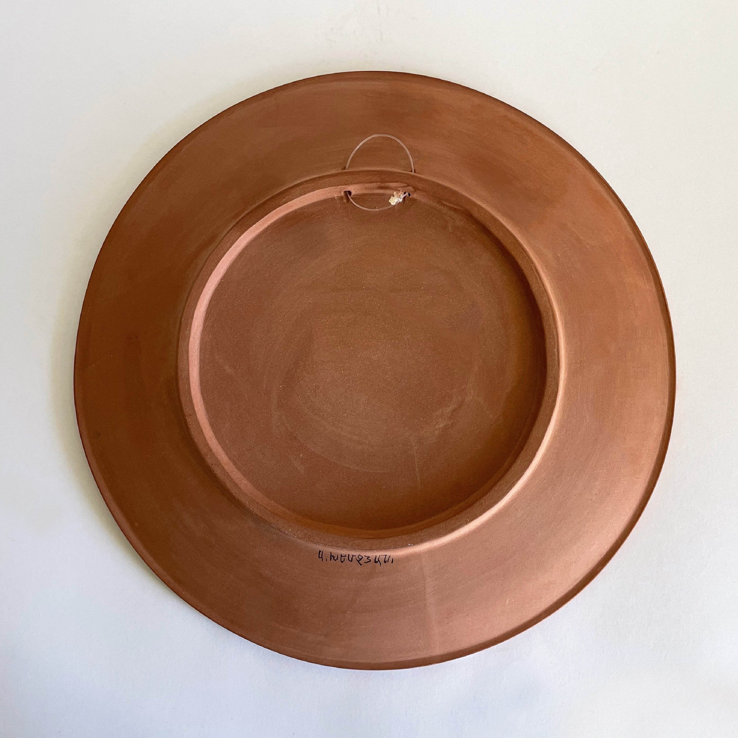 Decorative Plate peacock Ceramic Wall Art - Etsy