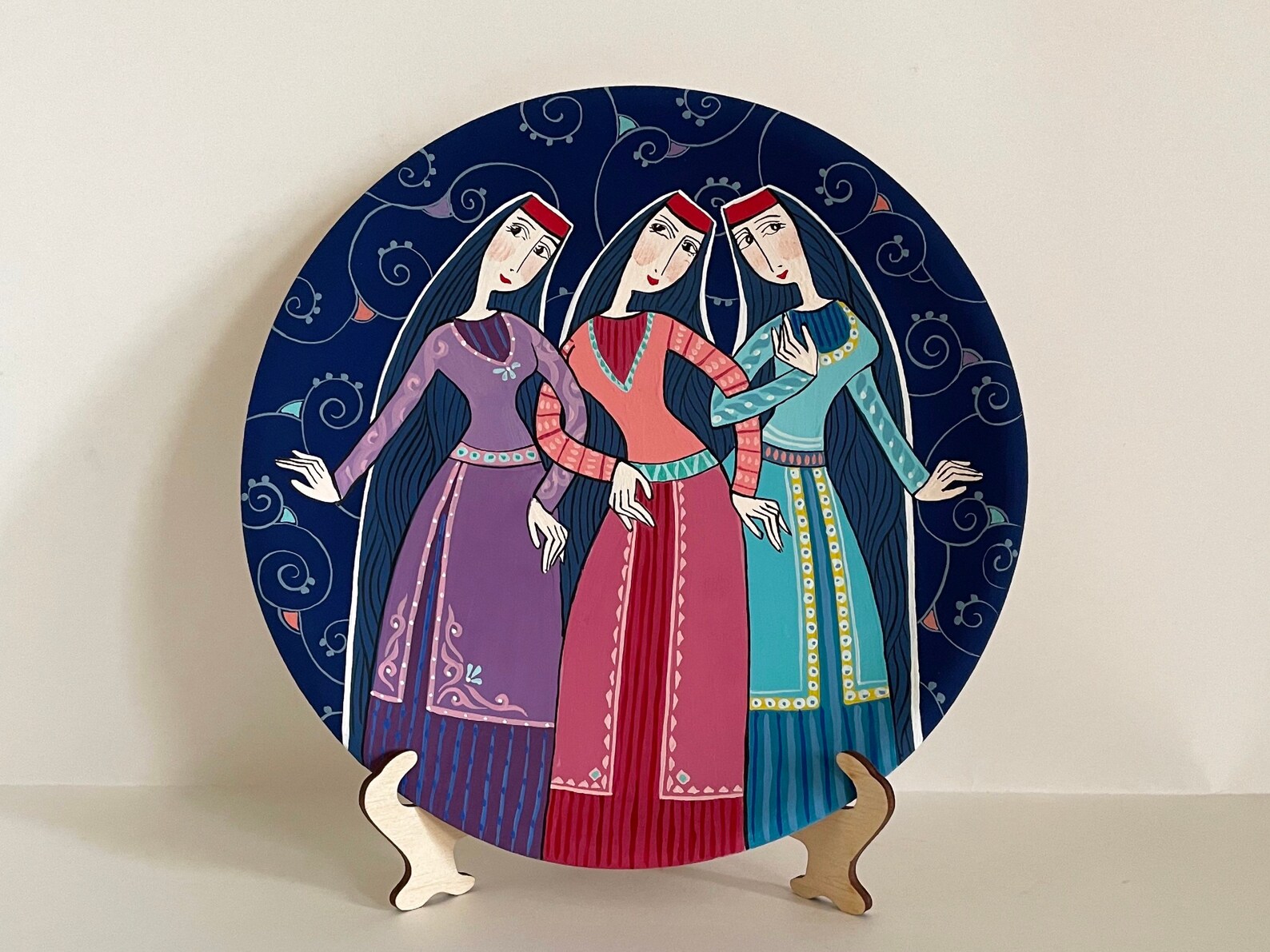 Decorative Ceramic Plate Wall Plate Hanging Plate Plate - Etsy