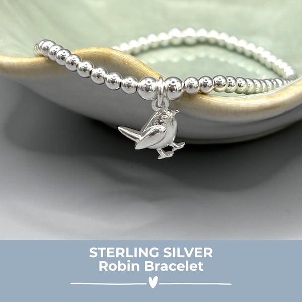Silver Robin - Etsy UK