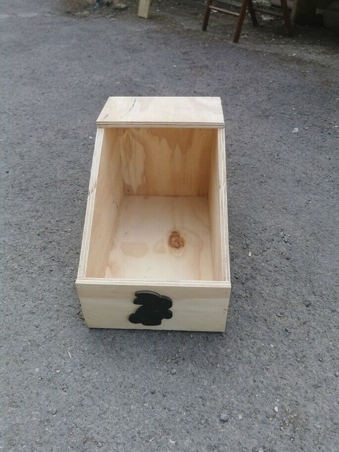 Wooden Rabbit Nesting Whelping Box, Wooden Base Various Sizes - Etsy