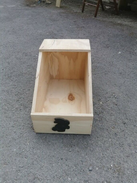 Wooden Rabbit Nesting Whelping Box Wooden or Wire Base - Etsy