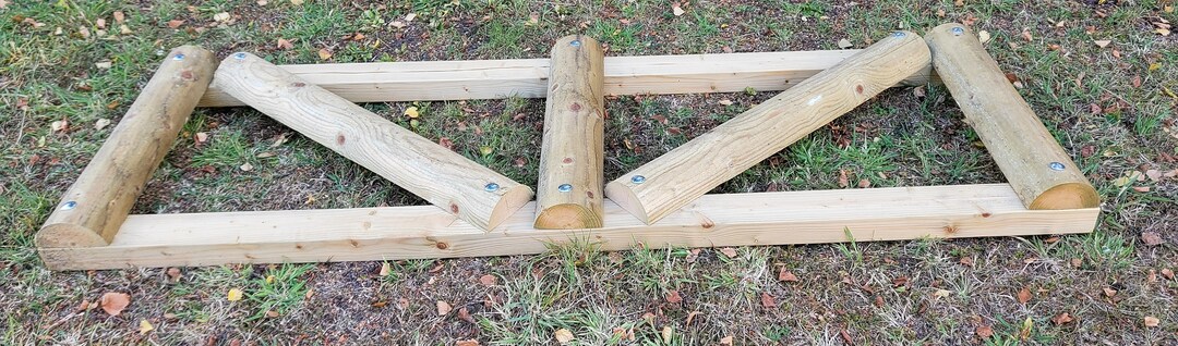 Wooden Zig Zag Balance Frame - Etsy UK