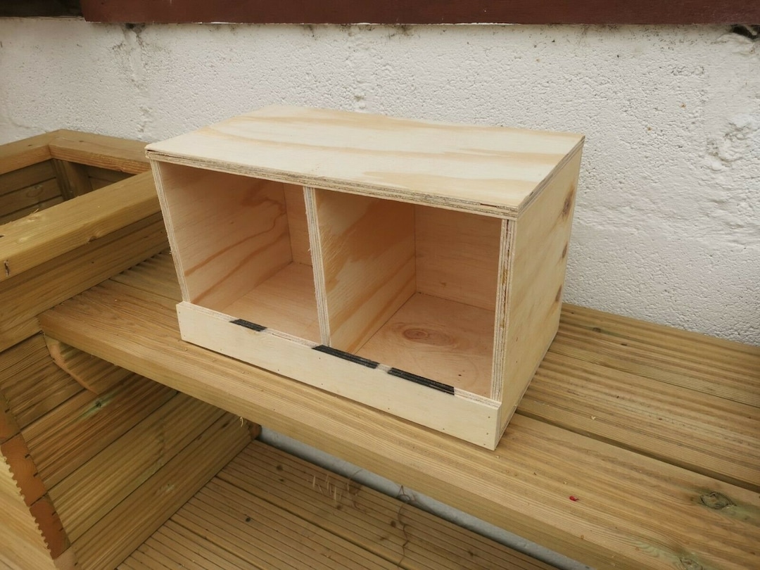 Wooden Nesting Box, Suitable for Quails, Pigeons, Chinchilla Various ...