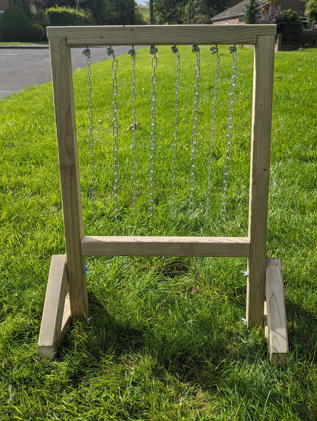 Wooden Chain Rattle Frame, Early Years/sensory/child Minders/pre ...
