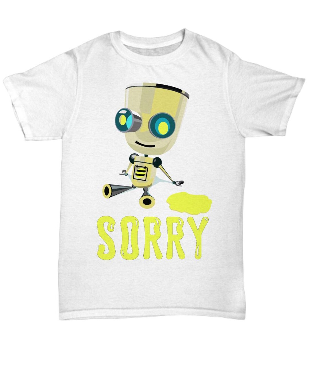 Adorable Robot Design for Diaper Lovers Tee Shirt - Etsy