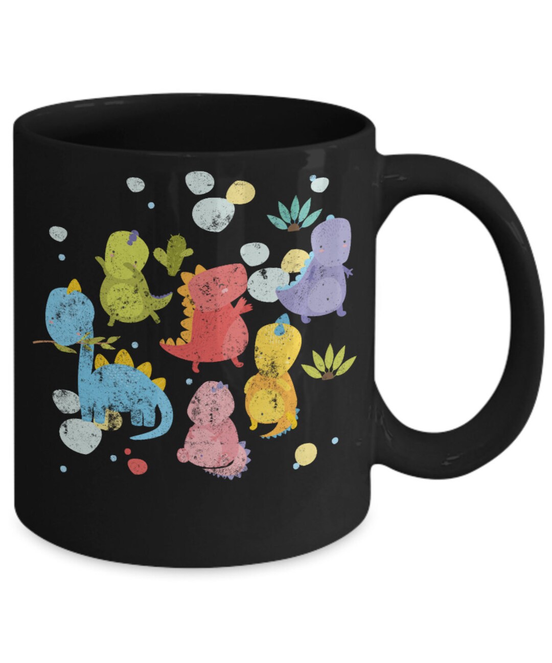 Grunge Dinosaur Graphics for the Little in You Coffee Hot Chocolate Mug ...