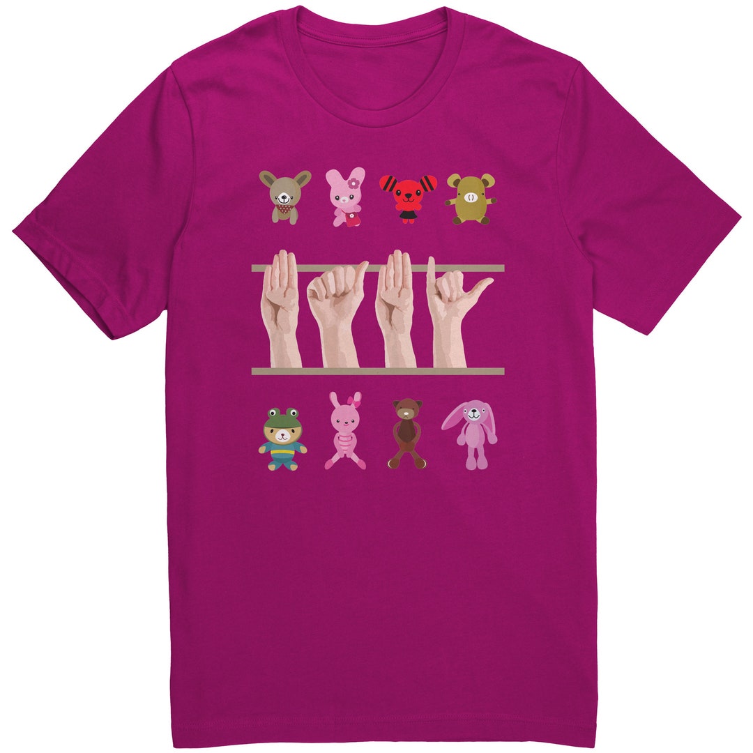 Stuffies Baby in Sign Language ABDL Premium Plus Size Tshirt - Etsy