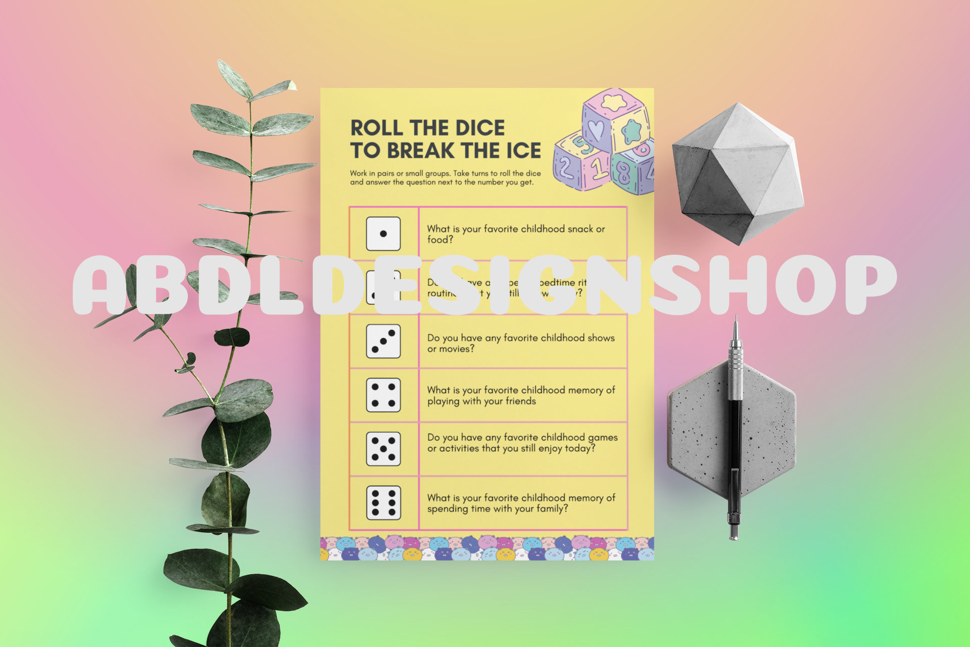 Adult Abdl 3 Pages Game ABDL Instant Digital Download Ice Breakers Date ...