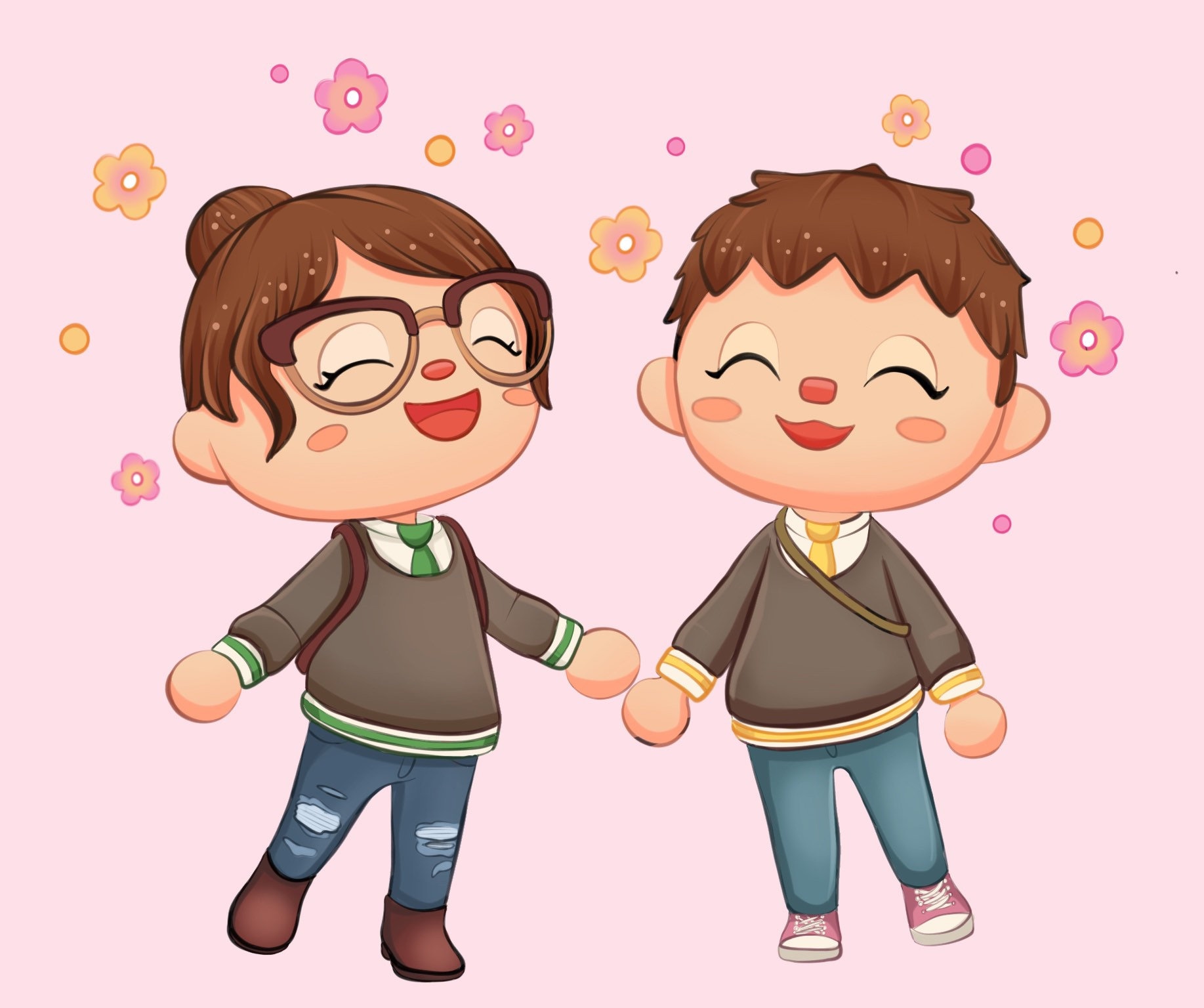 Animal Crossing Character Portrait | Commission Illustration | ACNH ...