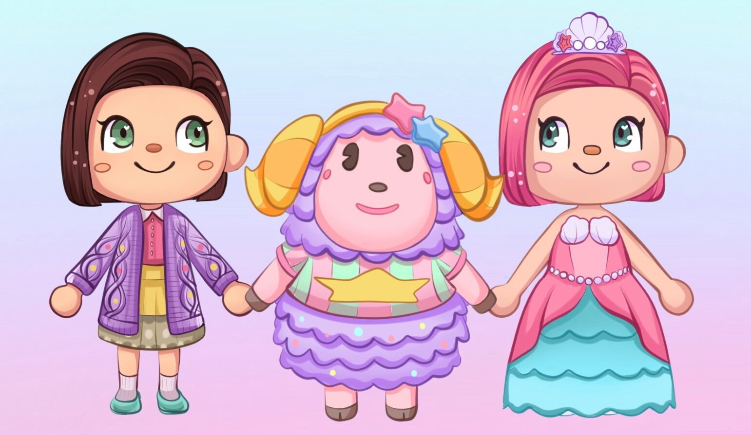 Animal Crossing Character Portrait | Commission Illustration | ACNH ...