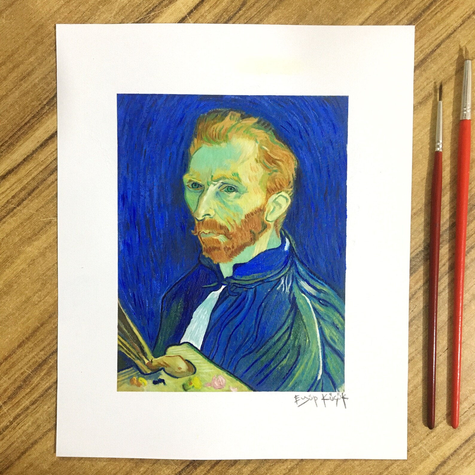 Reproduction Art / Vincent Van Gogh Reproduction Painting / | Etsy