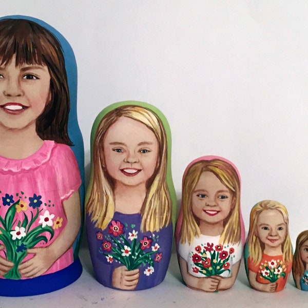 Custom Doll Portrait - Etsy