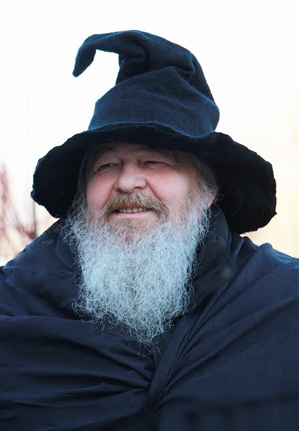 Wizard Magic Hat Witch Hat Art to Wear Clothing Handmade Altered ...