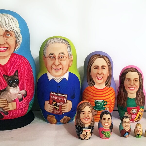 Custom Nesting Doll - Etsy