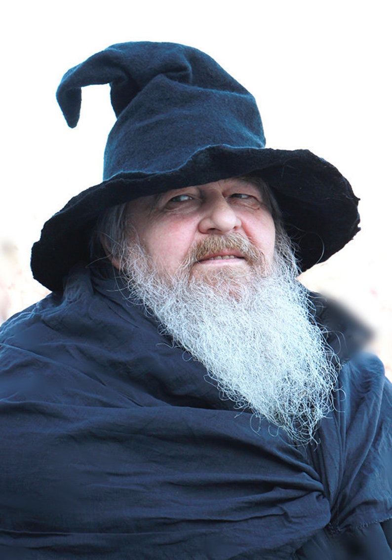 Wizard Magic Hat Witch Hat Art to Wear Clothing Handmade Altered ...