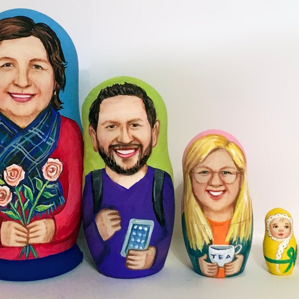 Custom Nesting Doll - Etsy