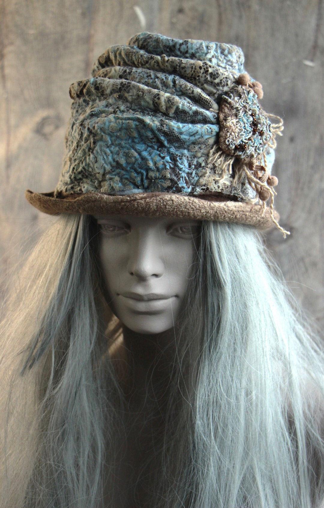 Vintage Style Hats for Women Bohemian Hats Women Boho Chic Hats Art to ...