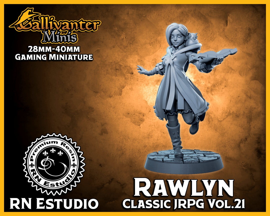 Rawlyn, the Astral Mage RN Estudio: Classic JRPG Vol.21 28mm 32mm 35mm ...